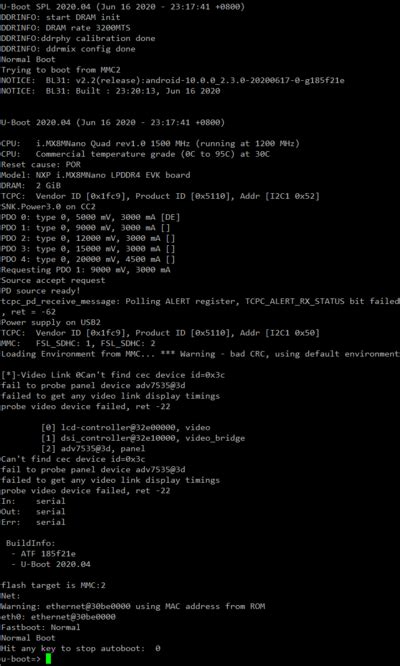 Nxp 8mnanolpd4 Evk Segger Wiki