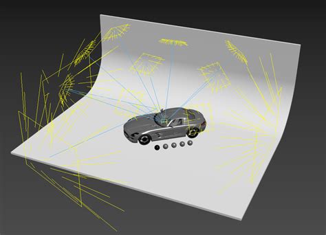 Corona Renderer Studio Lighting On Behance