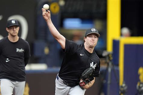 Yankees Ace Gerrit Cole Faces Hitters For The First Time Since Spring