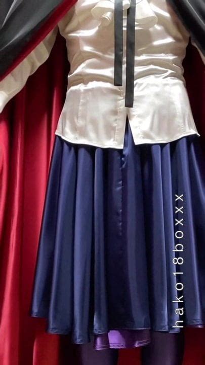 Satin Blouse Skirt And Cloak Xhamster