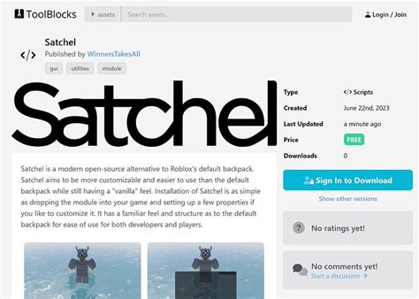 Satchel Open Source Modern Backpack System Page 2 Community Resources Developer Forum