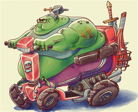 Artstation Gramma Thunderfist