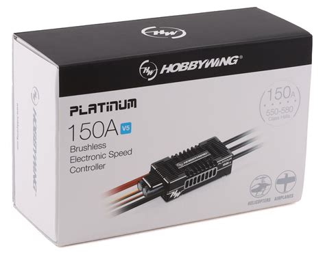 Hobbywing Platinum Pro 150a V5 Esc 3 8s Hw86080130 Rcma Model
