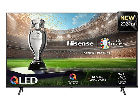 HISENSE 43E77NQ QLED 43 Zoll 4K Ultra HD Smart TV Fernseher Flat 43
