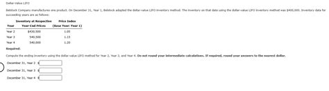 Solved December 31 Year 2 December 31 Year 3 December