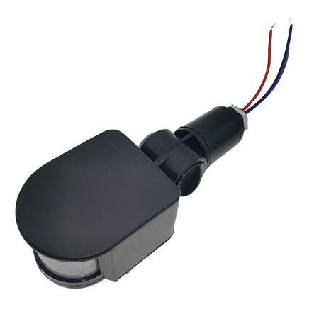 Led 모션 센서 조명 자동 적외선 Pir 움직임 감지기 타이머 야외 볼트 인체 감지 센서 조명 스위치 220v 빌딩 자동화 시스템