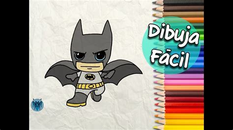 Cómo Dibujar a Batman Estilo Chibi Fácil Paso a Paso Dibustrador Art YouTube Cómo dibujar