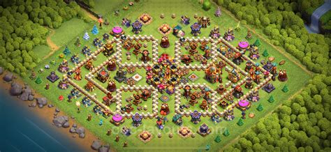 Best Anti 3 Stars Base Th16 With Link 2025 Town Hall Level 16 Base Copy 19