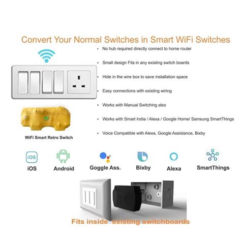 4 Control Smart Switch Walnut Innovations