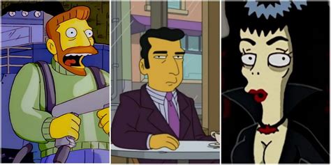 Simpsons Characters List