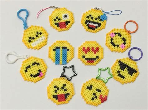 Favourite Emoji Hama Beads Pinterest