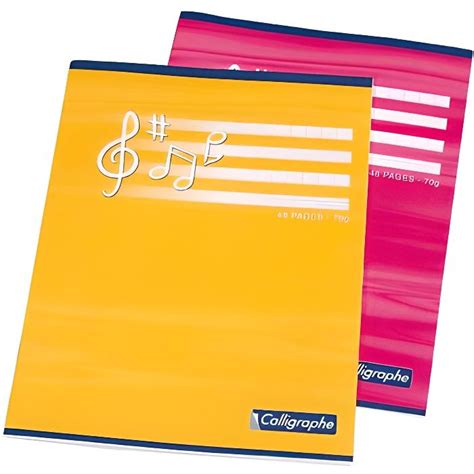 Cahier Musique Et Chant Grand Carreaux 17x22 48p Cdiscount Beaux Arts