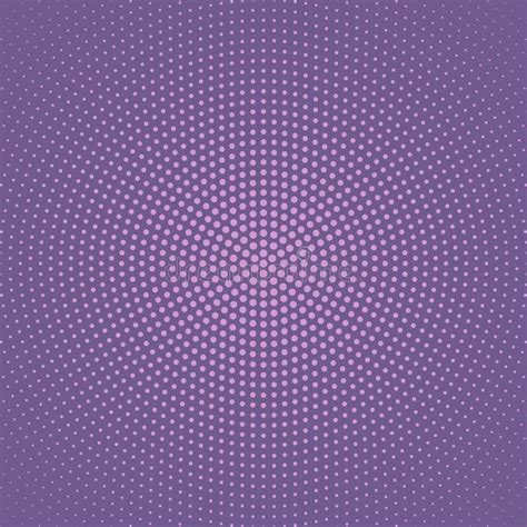 Abstract Geometric Halftone Circular Dot Pattern Background Design Stock Vector Illustration