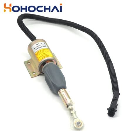 Stop Solenoid 3930235 Sa4348 12 3930236 Sa 4348 24 Excavator Generator