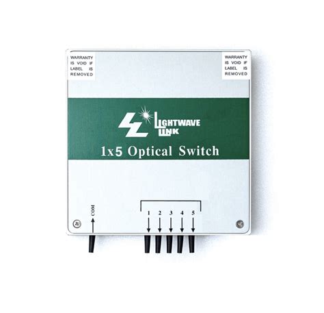 1x5 Optical Switch 光纖開關切換器製造廠、供應商 東盈光電科技股份有限公司