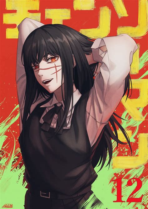 Yoru Chainsaw Man Drawn By Matomo Danbooru