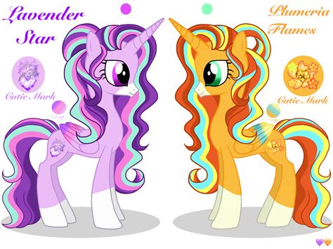 Mlpng Lavender Star And Plumeria Flames By Tj102tfa On Deviantart
