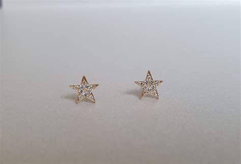 Diamond Star Studd Earrings — Elle Hartwig Jewellery