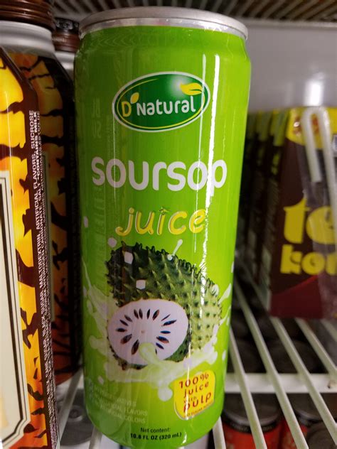 Dnatural Soursop Juice With Pulp 320ml Cafe Pendawa