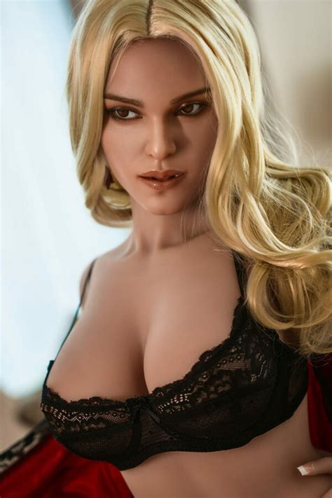 Marsden Big Boobs Blonde Sex Doll With Oral Structure Silicone Head ️