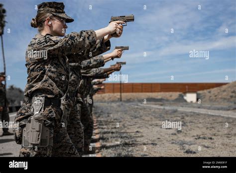 U S Marines With Combat Marksmanship Coach Class 4 22 Participate In