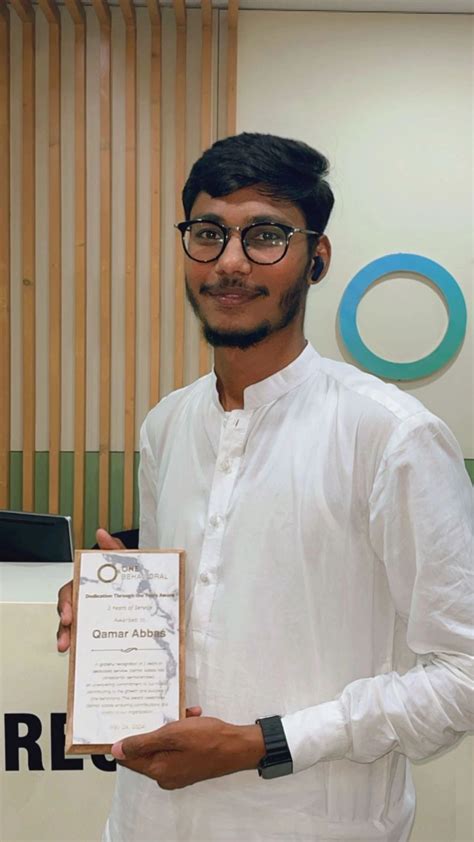 qamar abbas on linkedin alhamdulliah 3 years complete and work good