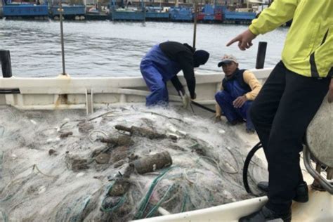 渔民出海捕鱼捞出10颗炸弹资讯凤凰网