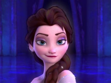 Elsa With Brown Hair 5 Elsa Disney Art Disney Princess