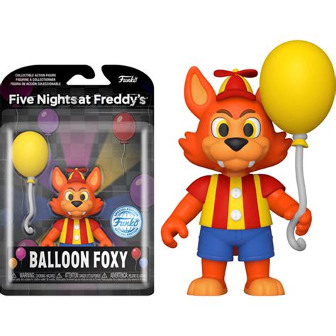 Five Nights At Freddys Balloon Foxy 5” Action Figure By Funko