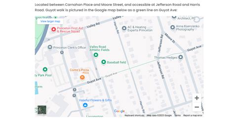 Princeton Police Investigating Suspicious Incident On Guyot Path Princeton Nj News Tapinto