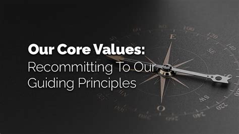 Song Heo On Linkedin Core Values Recommitting To Our Guiding Principles