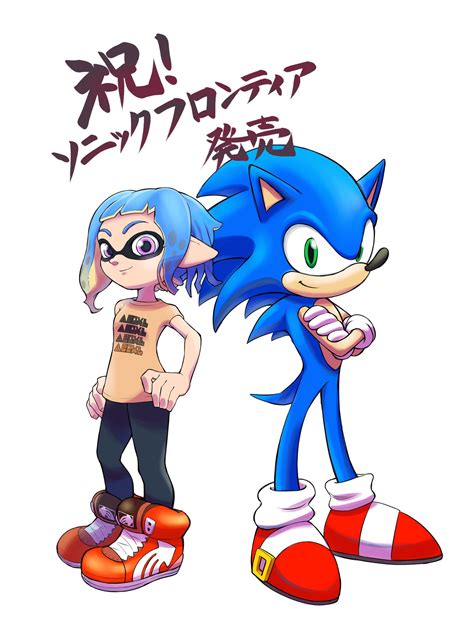 Inkling Player Character Inkling Girl And Sonic The Hedgehog