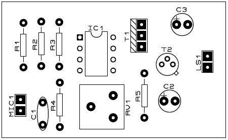 Listening Bug Circuit Using Op 741 OP 741 Based Projects