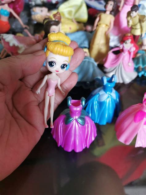 Magic Clip Doll Big Head Princess Hobbies And Toys Toys And Games On