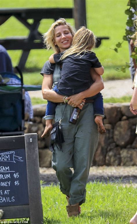 Elsa Pataky Dotes On Twins Tristan And Sasha At The Farm In Byron