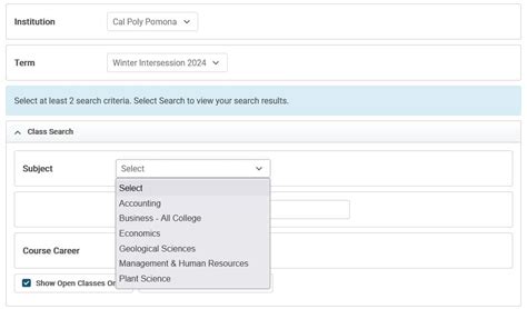 Winter Cs Classes Rcalpolypomona