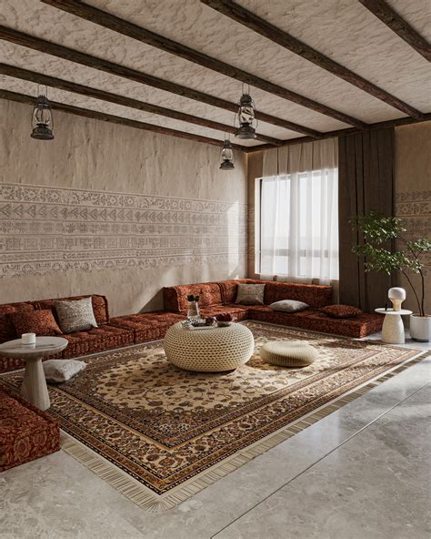Najdi Style Arabic Majlis Behance