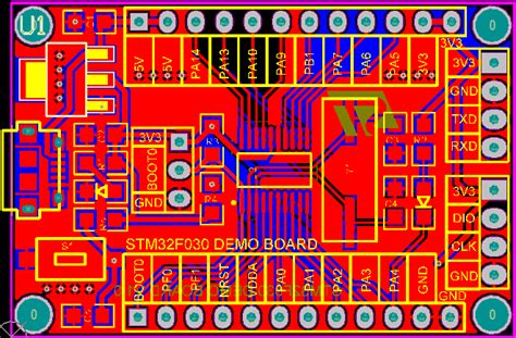Stm F F P Small System Development Board Cortex M Core Bit
