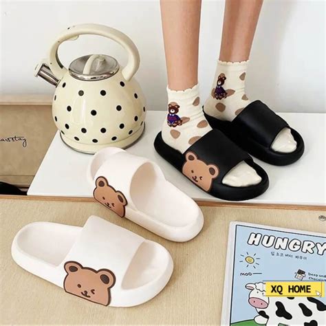 Cute Bear Slipper Comfortable Shower Anti Slip Sandal Indoor Outdoor