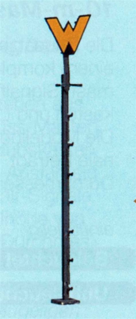 Weinert 1801 Wartezeichen Ohne Laterne Bausatz