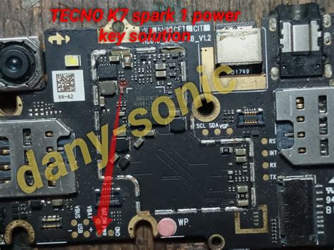 Tecno K7 Spark 1 Power Key Solution