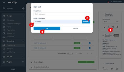executions exense resource repository