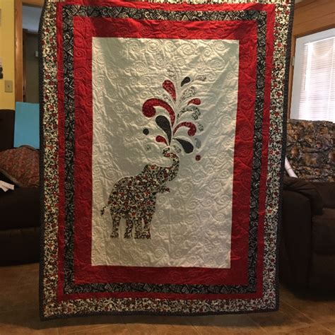 Miss Elly Phant Quilt Quiltsbyme