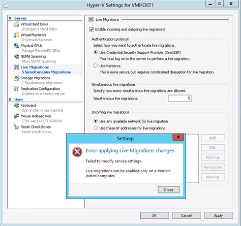 Windows Server 2012 Hyper V Part 2 Live Migration And Network
