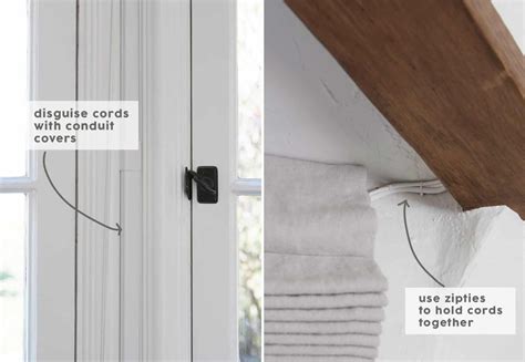How To Hide Cords And Outlets In Every Room No Photoshop Required Emily Henderson