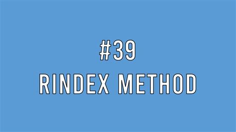 39 Python Rindex Method Youtube