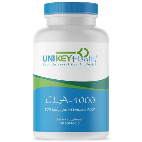 CLA-1000 | Conjugated Linoleic Acid Supplement — UNI KEY Health