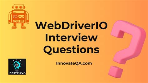 Interview Questions Webdriverio Interview Questions Latestai Posted