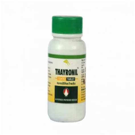 Thayronil Tablet Coated Ayurvedicherbalmart Hypo Thyorid Tablet Burning Sensation Anxiety