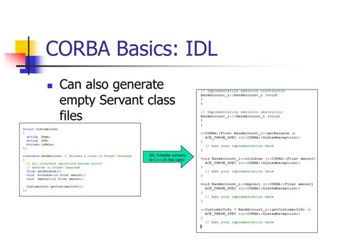 Ppt Corba Programming Using Acetao Powerpoint Presentation Free